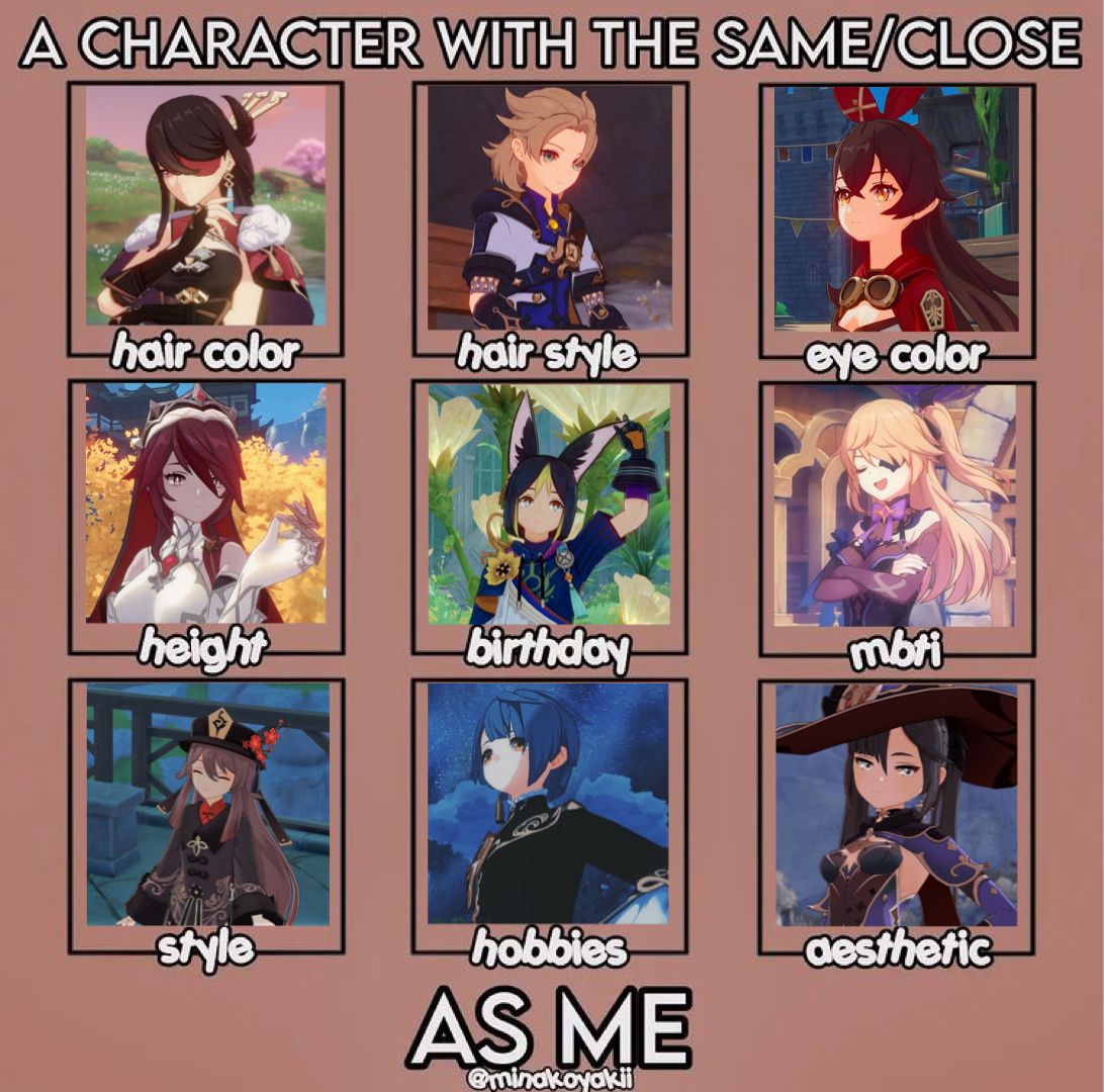 Genshin character with the same… Genshin Impact | HoYoLAB