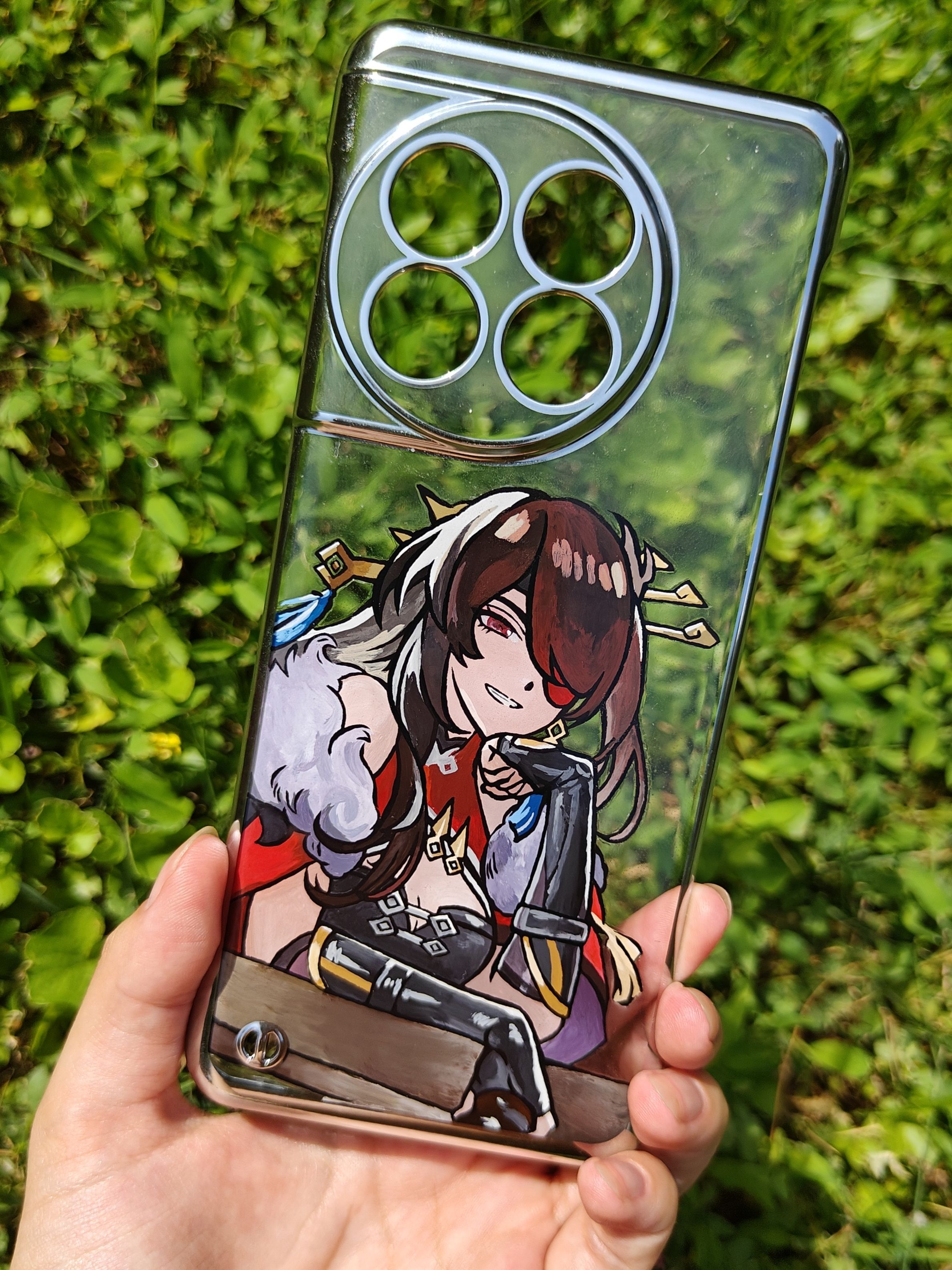Painting a Beidou Phonecase Genshin Impact | HoYoLAB