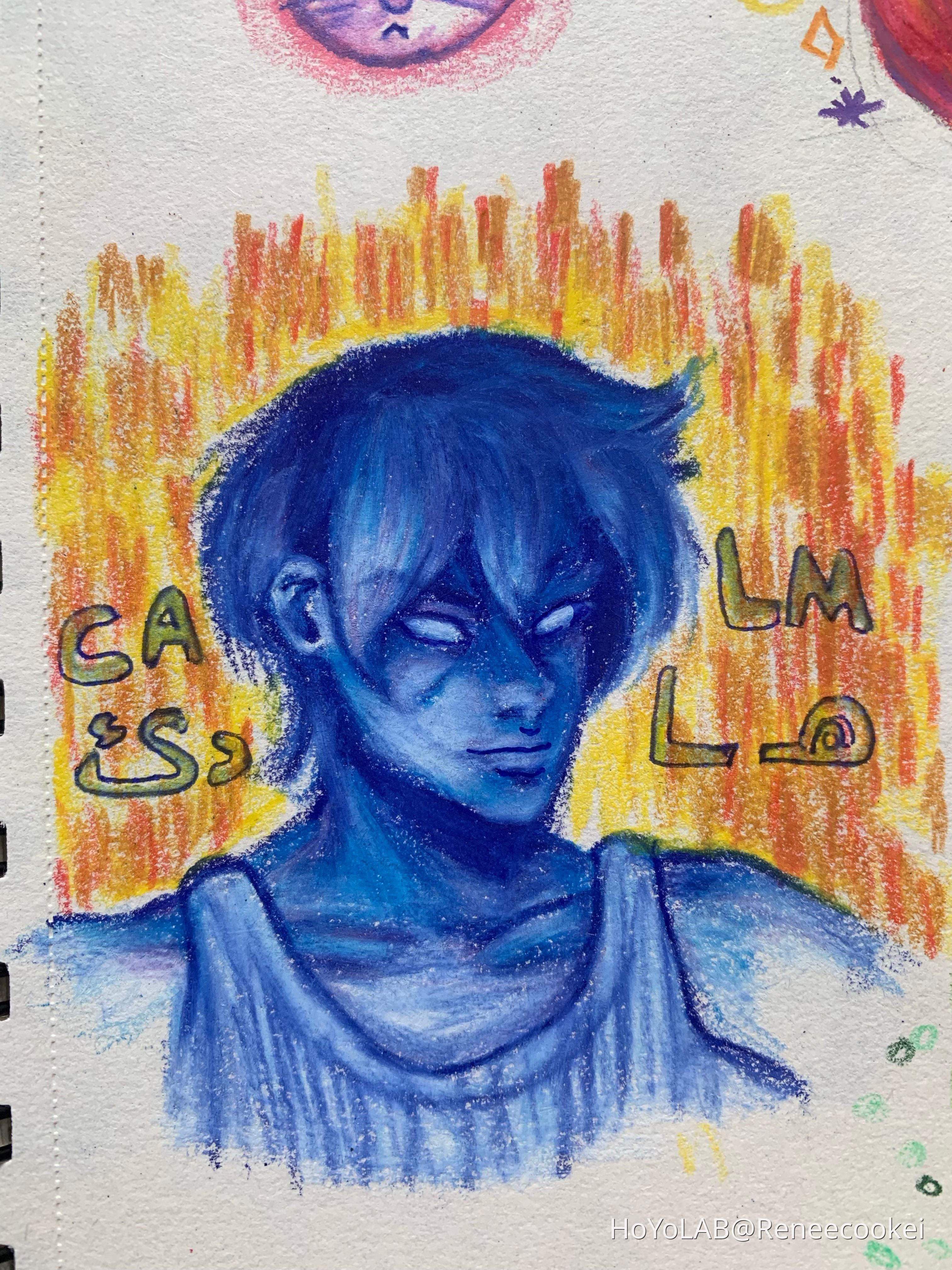 My drawing of Scara and Dottore *unfinished* Genshin Impact | HoYoLAB