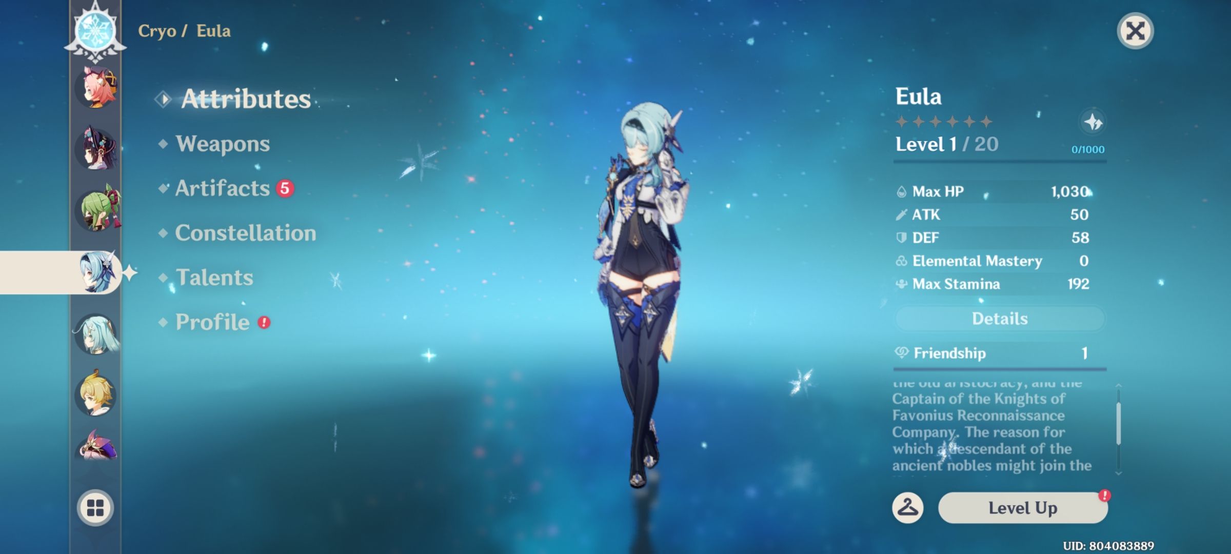 I got Eula Aaaaaaaaaa Genshin Impact | HoYoLAB