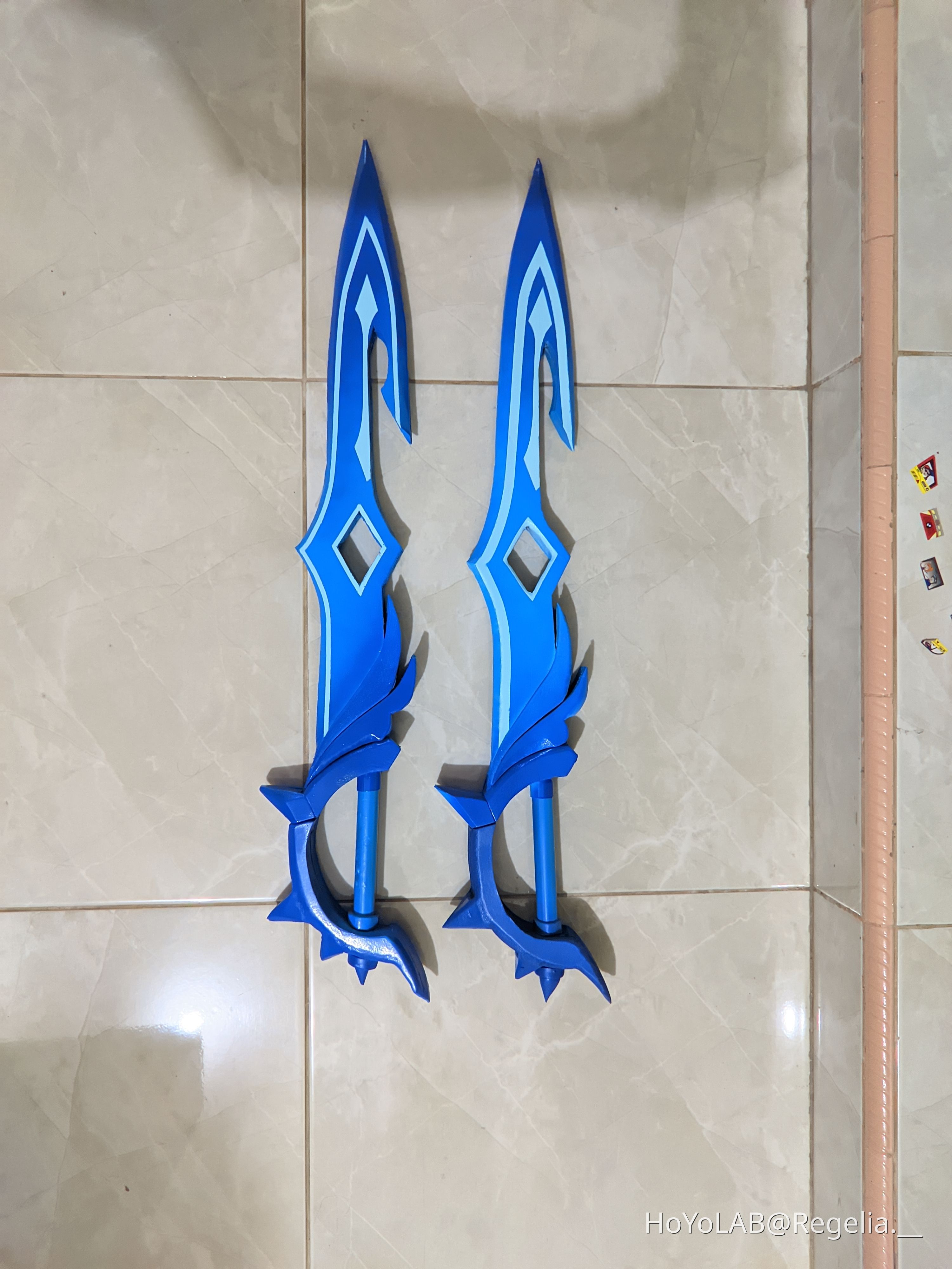 i made childe's blade of torrent IRL Genshin Impact | HoYoLAB