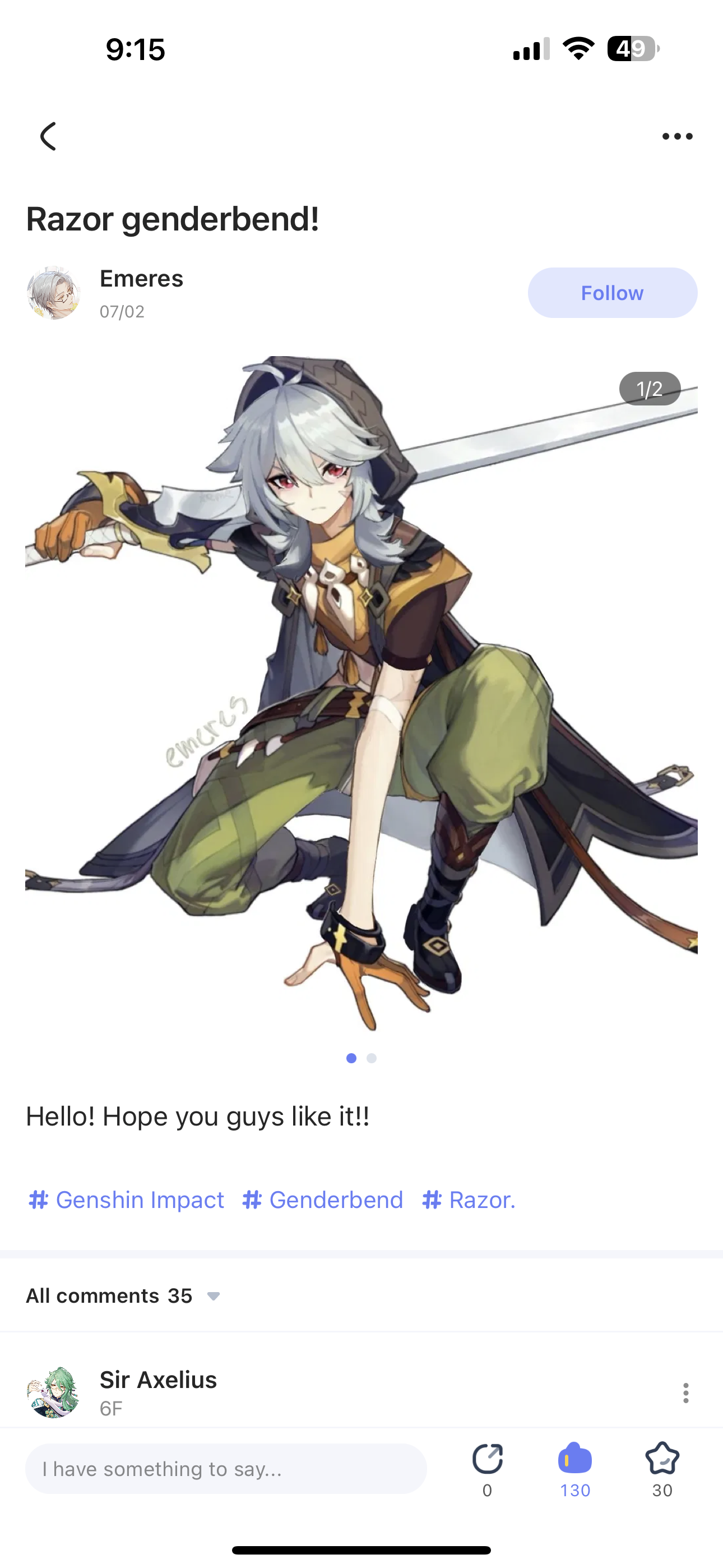 Why are they called genderbends? | HoYoLAB