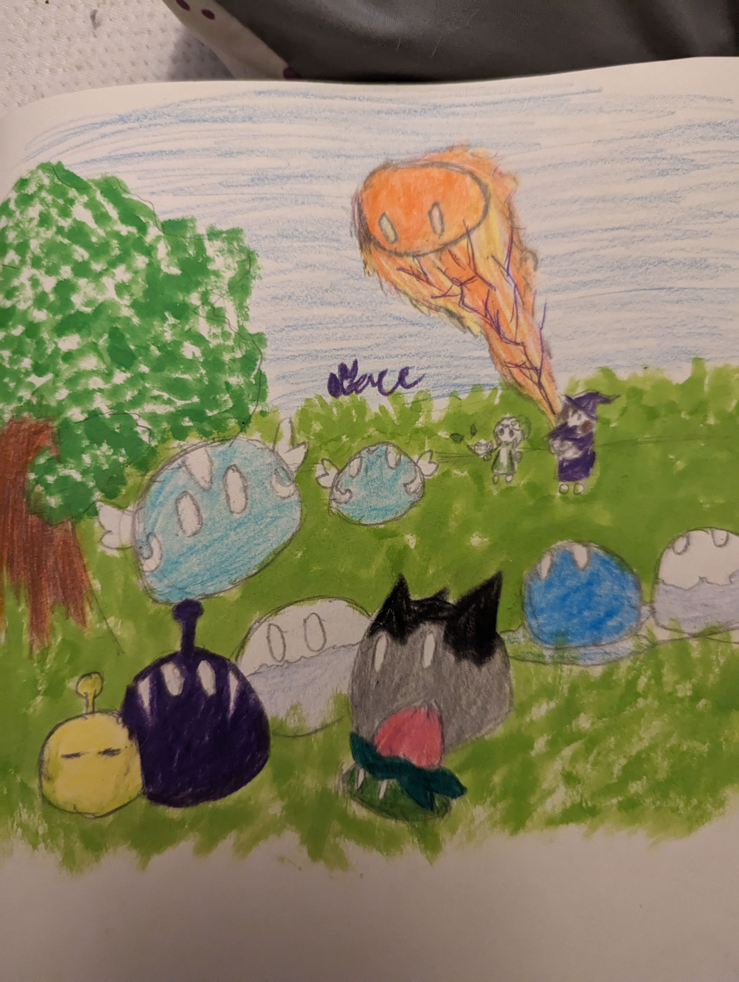 Flying Slimes (ft Lisa and Nahida) Genshin Impact | HoYoLAB