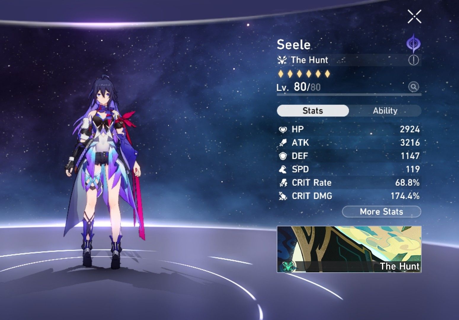 My current Seele build Honkai: Star Rail | HoYoLAB