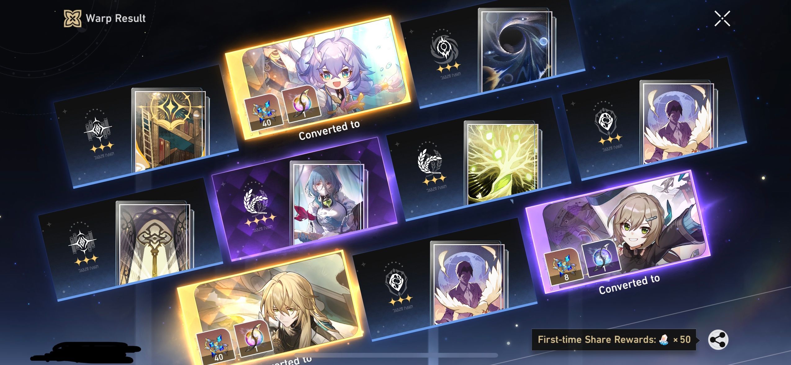 I got lucky with my pulls last night! Honkai: Star Rail | HoYoLAB