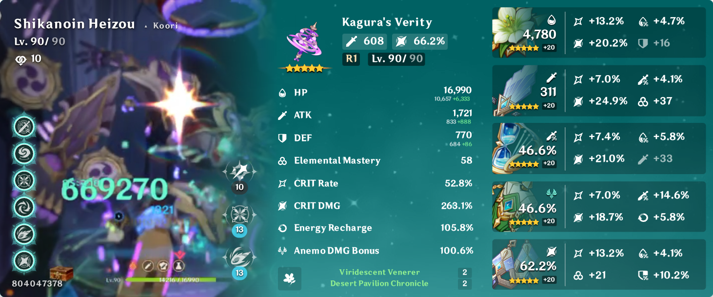 I saw a lot of ppl sharing their main build so here we go- Genshin ...