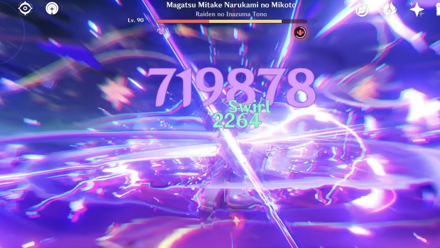 Raiden vs Raiden 1 phase damage showcase Genshin Impact | HoYoLAB