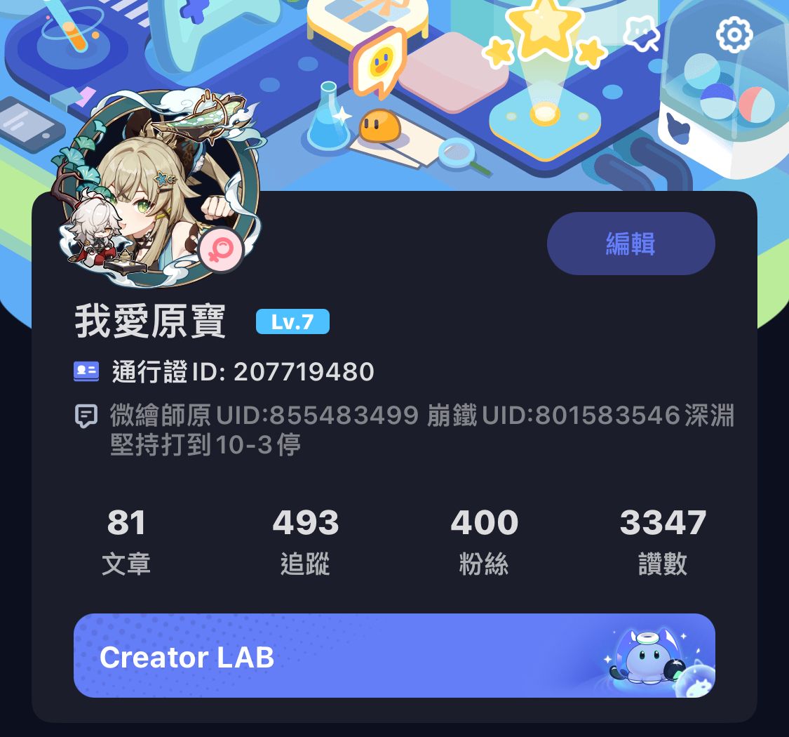 400粉了謝謝大家我都回追囉！ | HoYoLAB