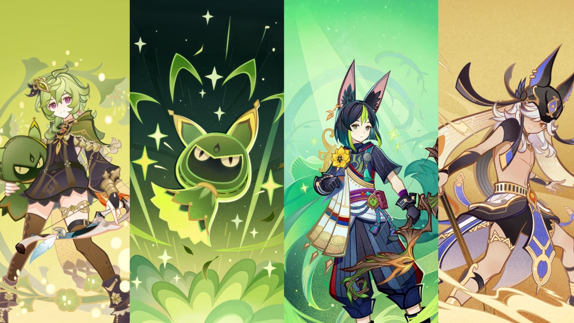 Genius Invokation TCG Card Wallpaper Character Collection 7 - Collei ...