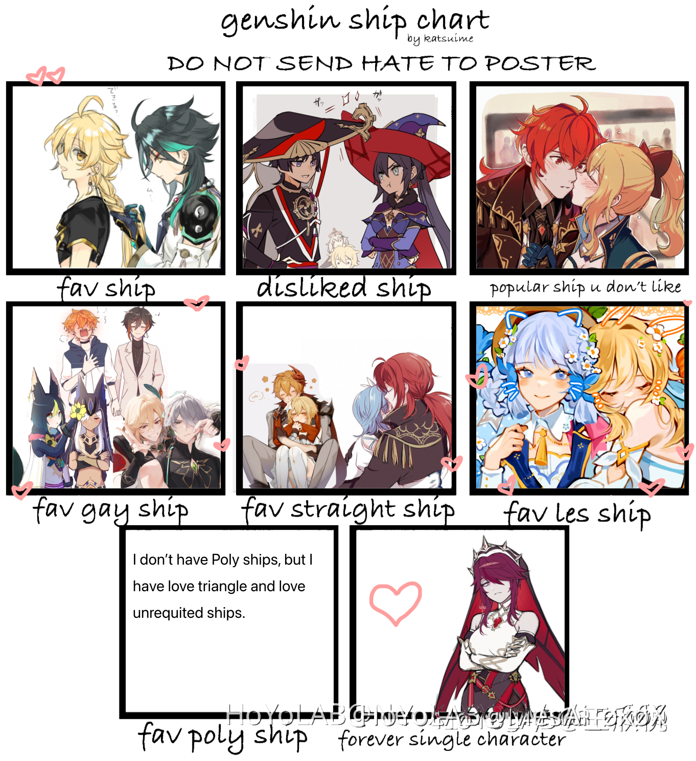 My genshin ships Genshin Impact | HoYoLAB