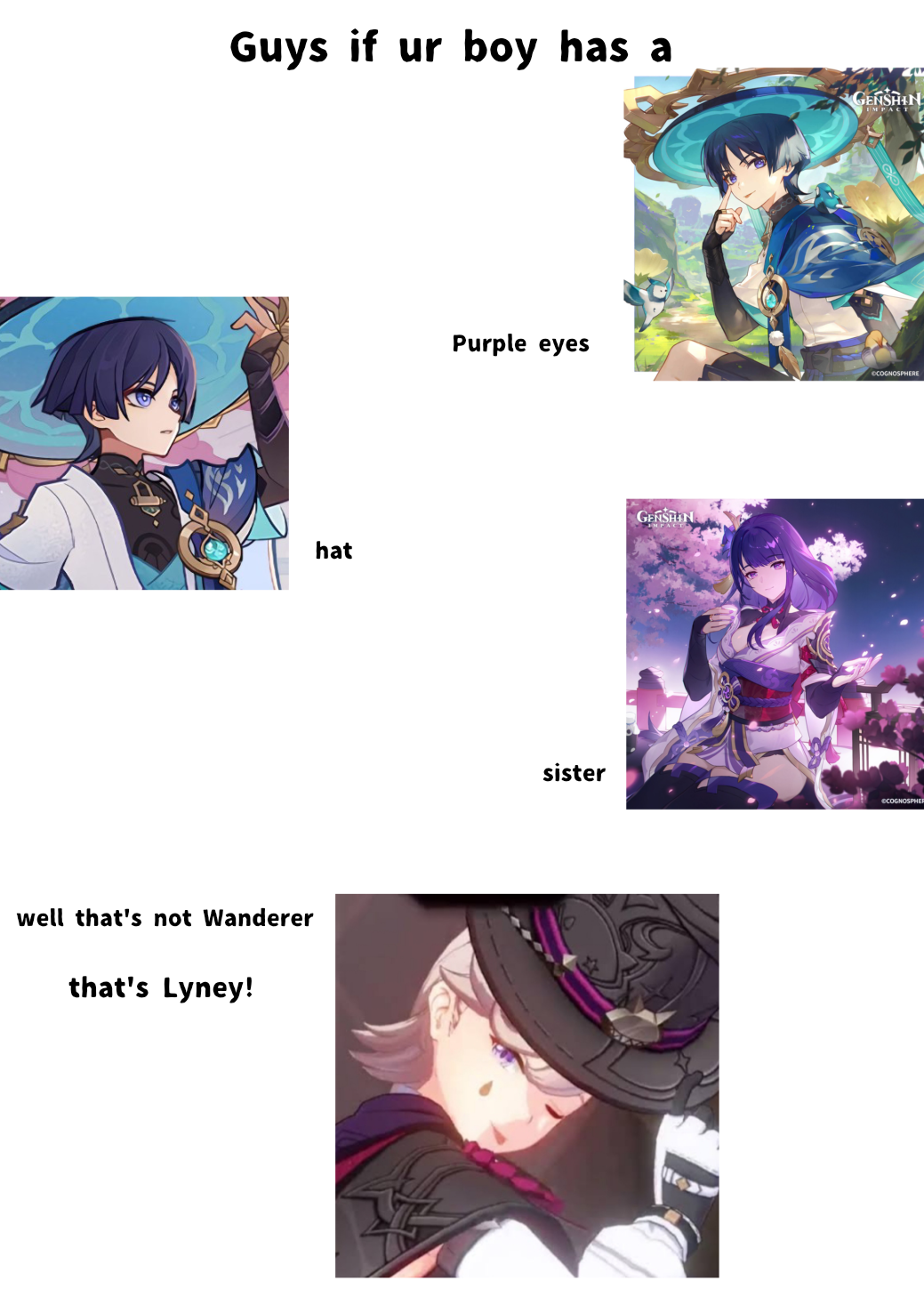 Lyney meme Genshin Impact | HoYoLAB