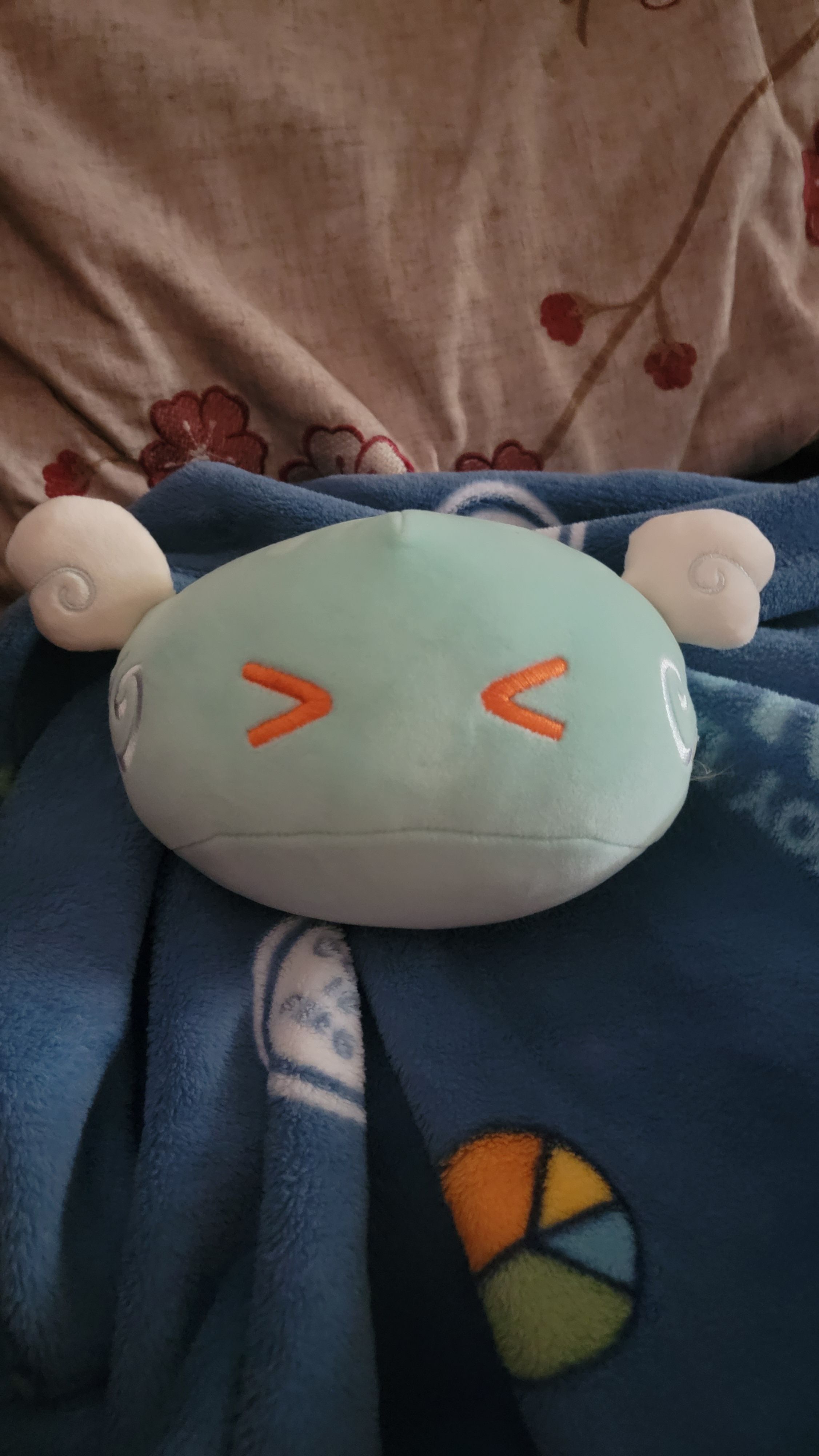 I present to you... my anemo slime plushie! Genshin Impact | HoYoLAB