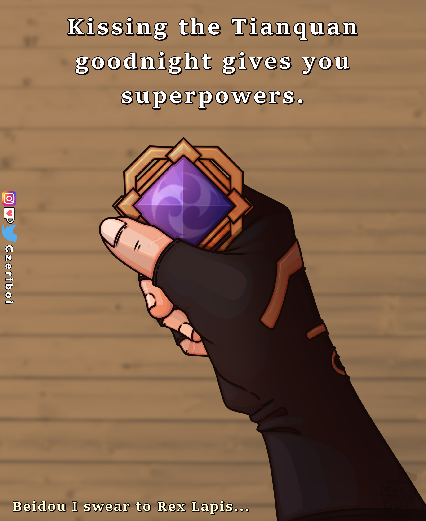 How Beidou got her vision: True story (trust me) Genshin Impact | HoYoLAB