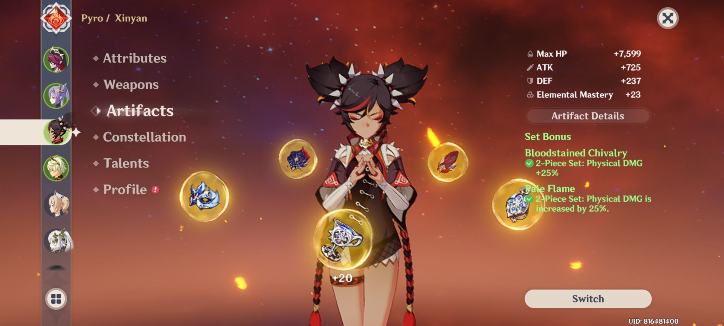 Update on Xinyan Build Genshin Impact | HoYoLAB