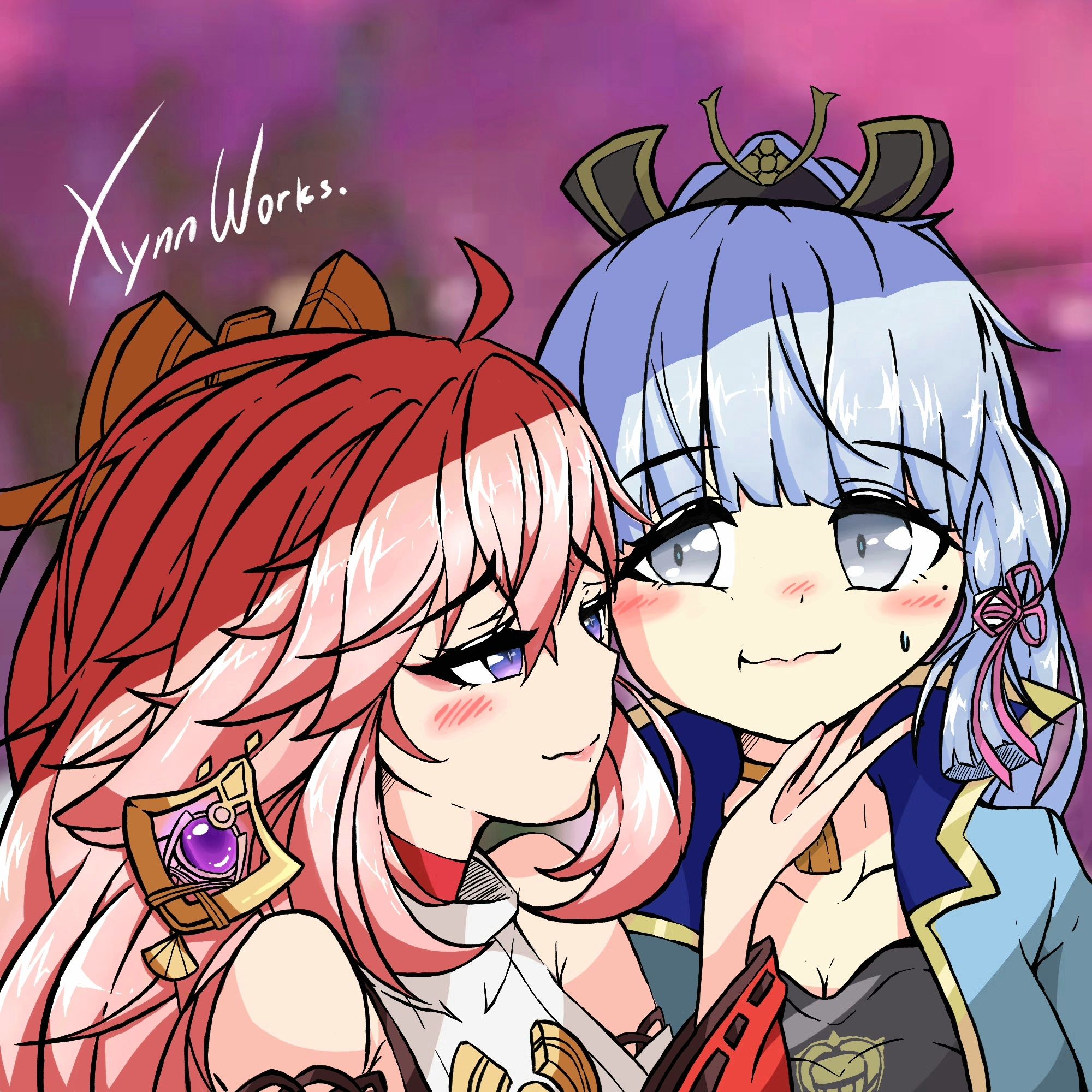 Yae teasing Ayaka Genshin Impact | HoYoLAB