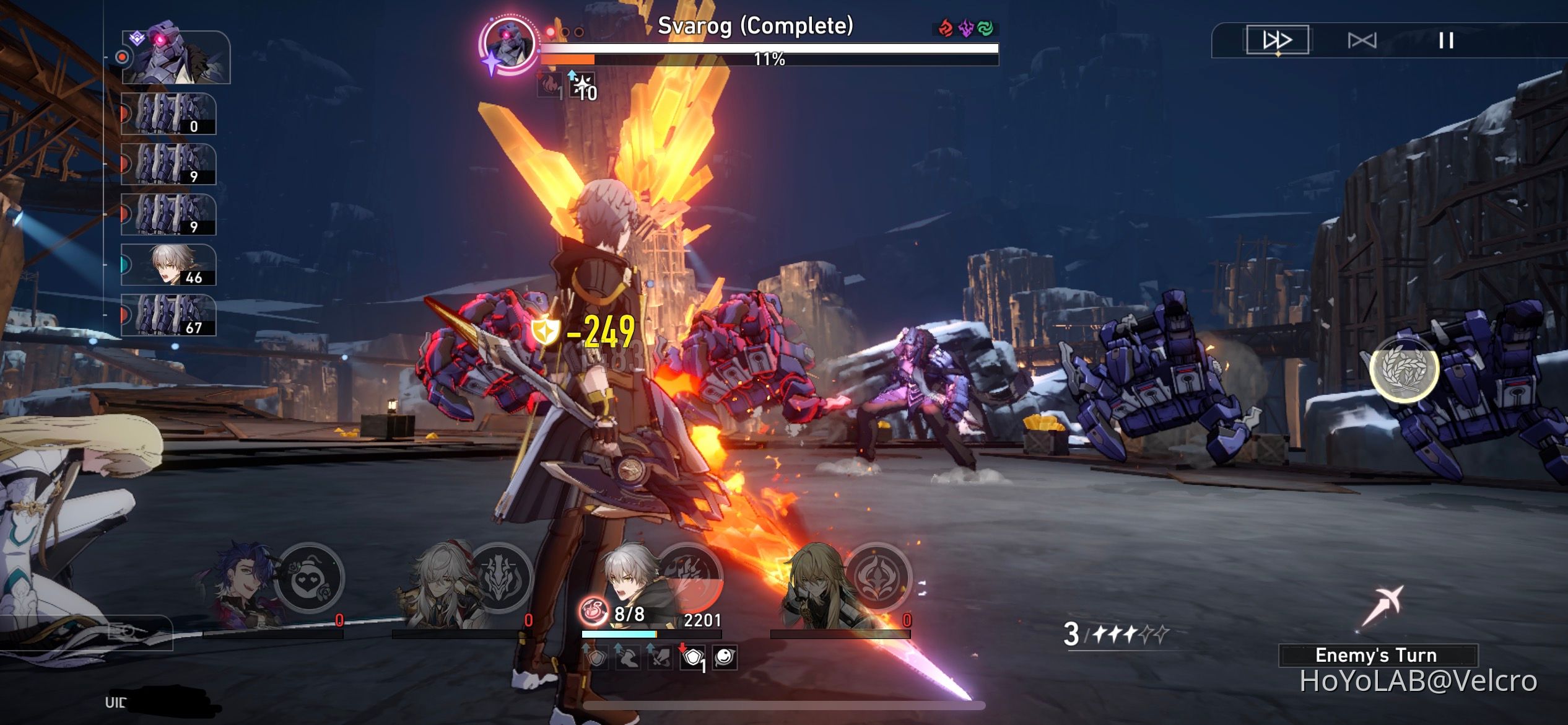 Robot man on your team vs him as enemy Honkai: Star Rail | HoYoLAB