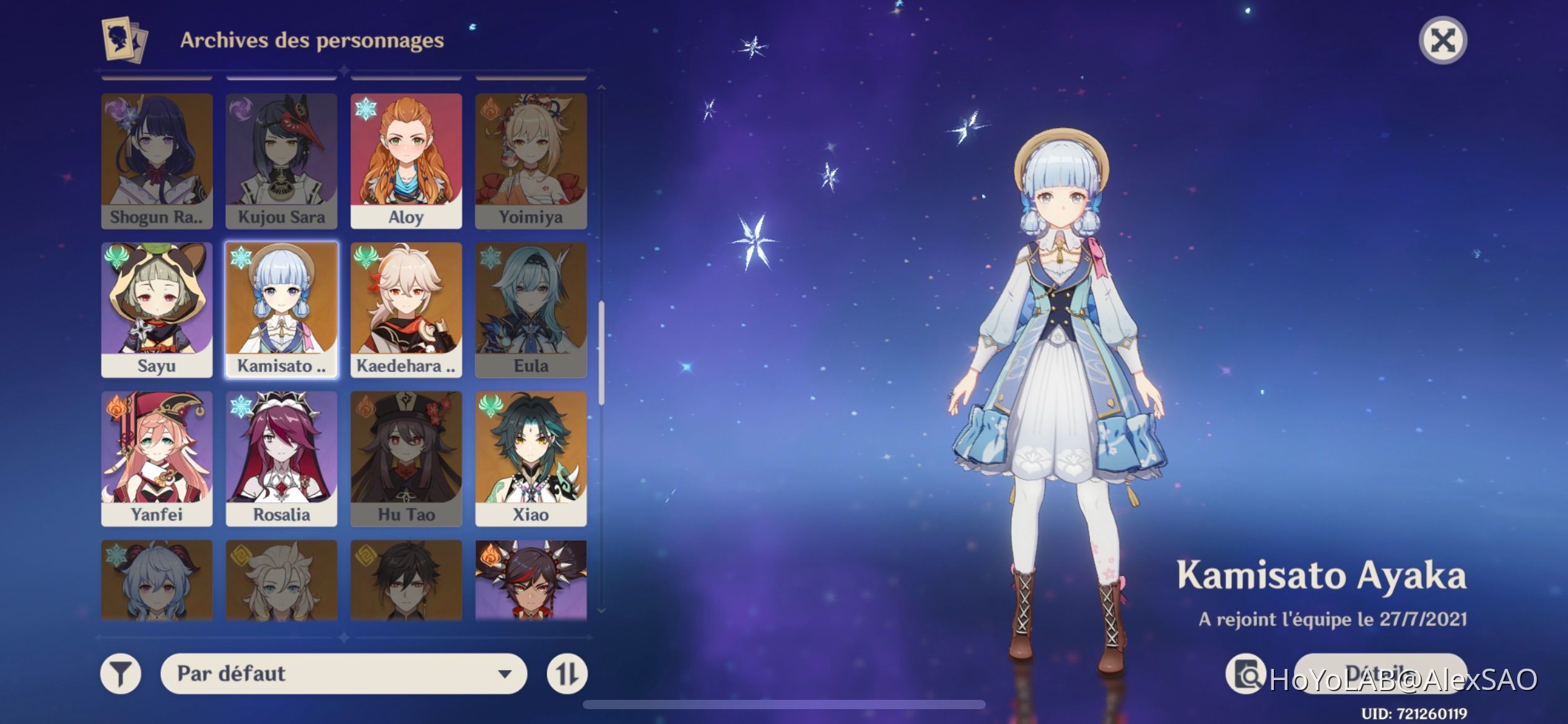 Je viens de remarquer que je joue Ayaka depuis sa sortie Genshin Impact | HoYoLAB
