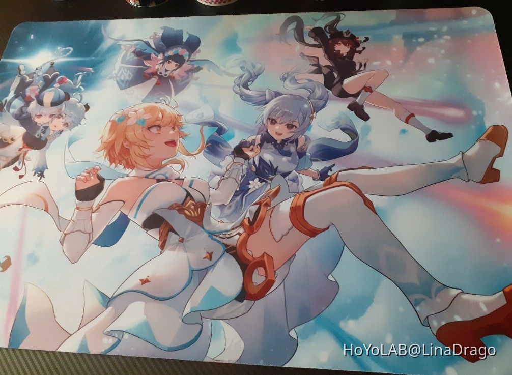 Liyue desk (feat. Lumine :3) Genshin Impact | HoYoLAB