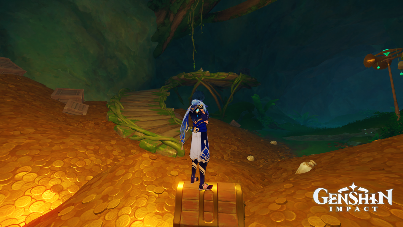 The secret cave of mora (or is it?!) Genshin Impact | HoYoLAB