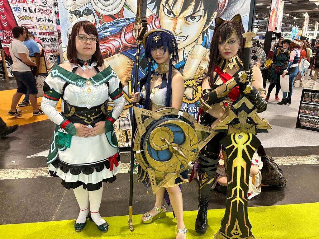 Cosplay Genshin Japan expo 2023 stand Hoyoverse Genshin Impact | HoYoLAB