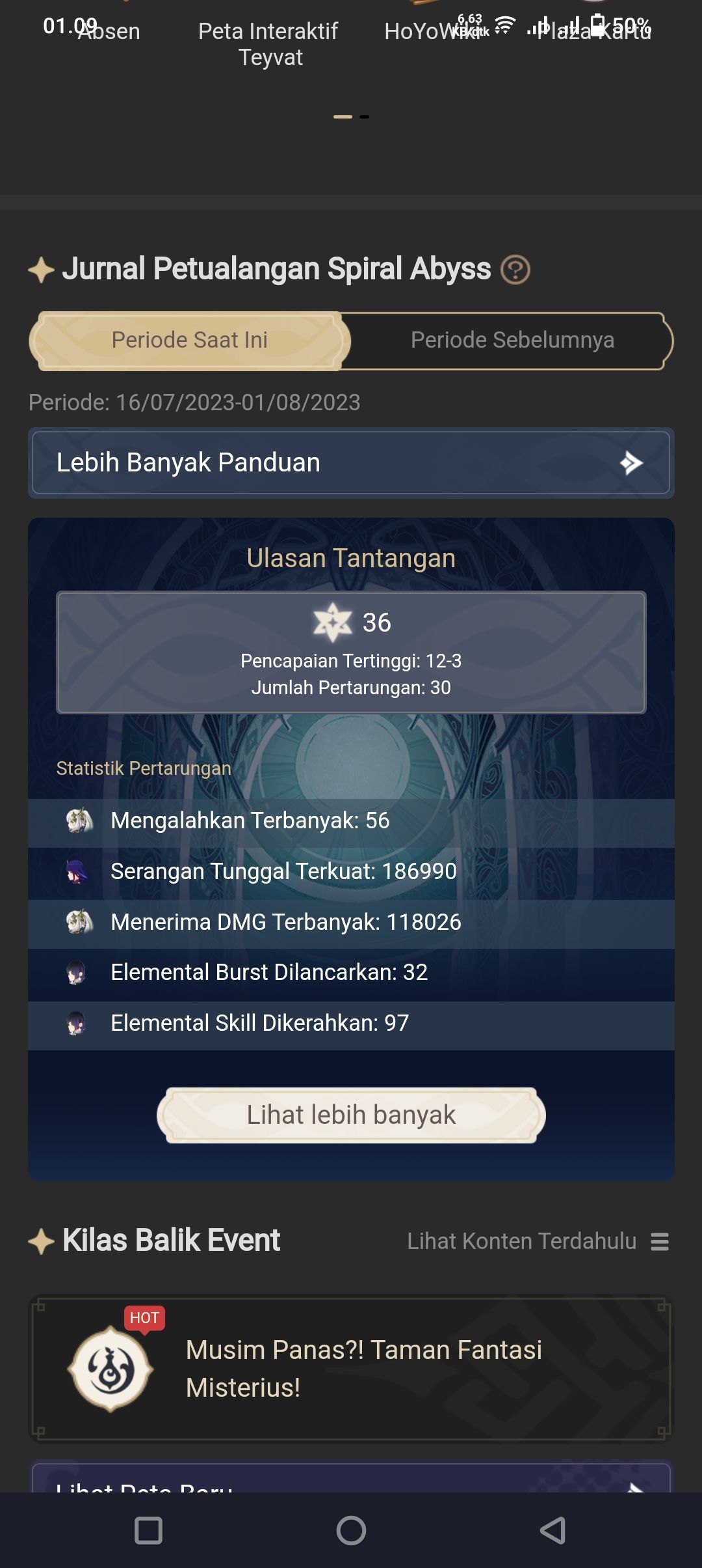 memang fullstar tapi tiap ruangan beda party | HoYoLAB