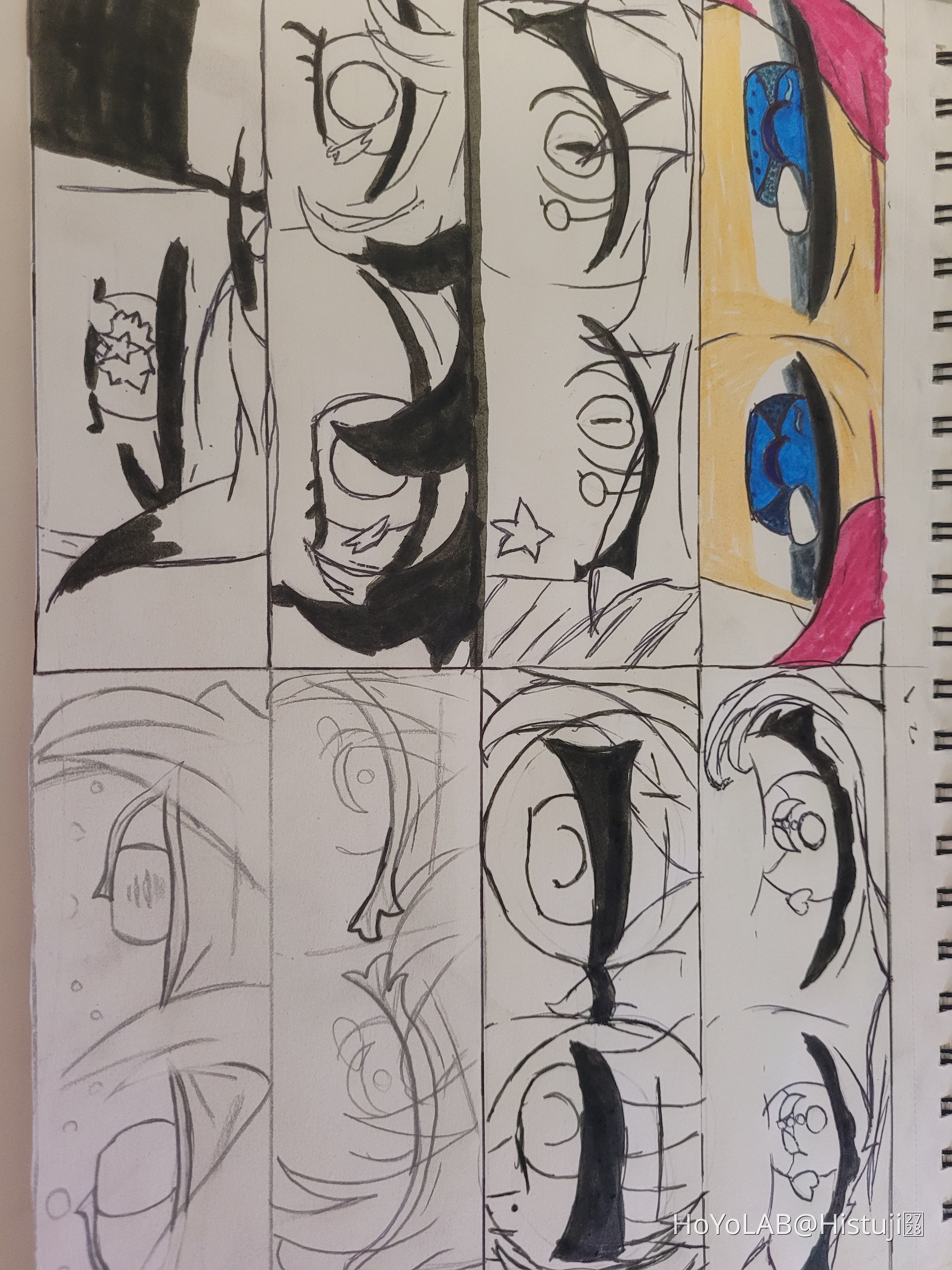 currently drawing ocs EYES | HoYoLAB