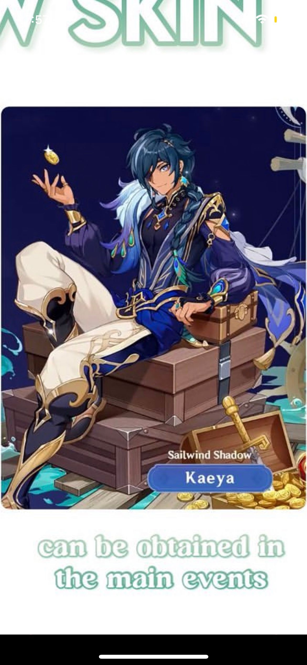 Le skin de kaeya est juste magnifique Genshin Impact | HoYoLAB