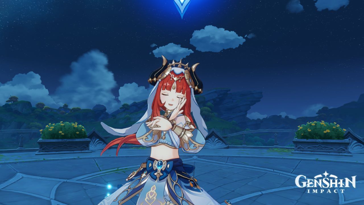 The Beauty of Nilou and Night Sky of Sumeru Genshin Impact | HoYoLAB