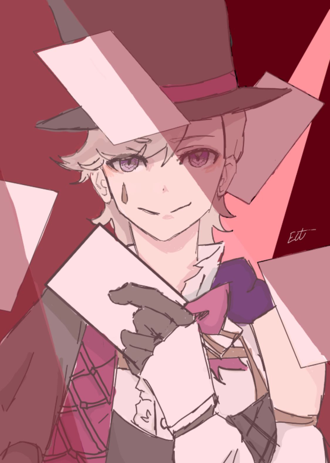 Lyney fanart!:) Genshin Impact | HoYoLAB
