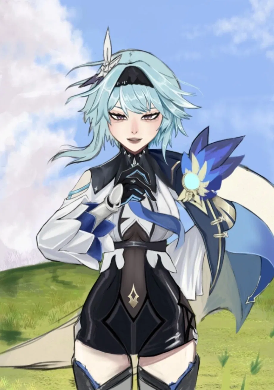 Eula Fan Art Genshin Impact | HoYoLAB
