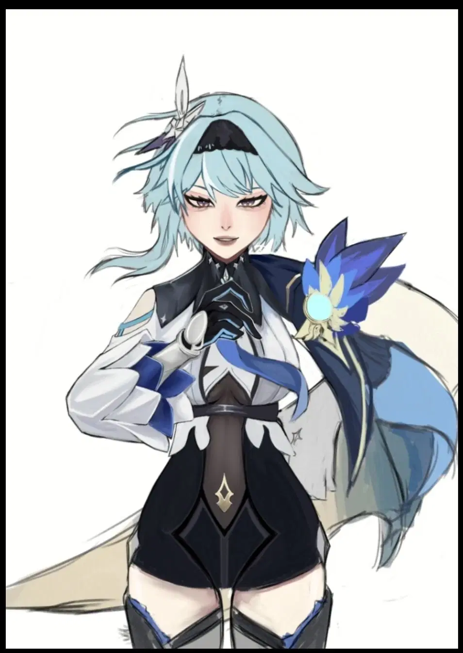 Eula Fan Art Genshin Impact | HoYoLAB