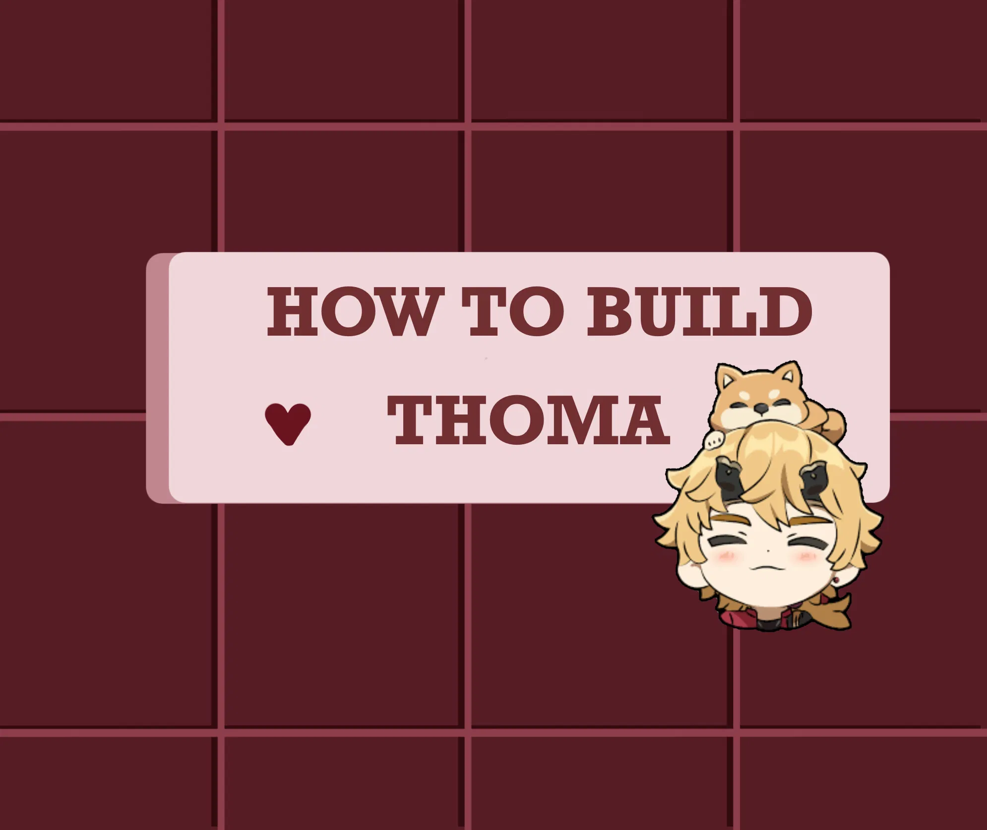 Thoma Build Guide Genshin Impact | HoYoLAB