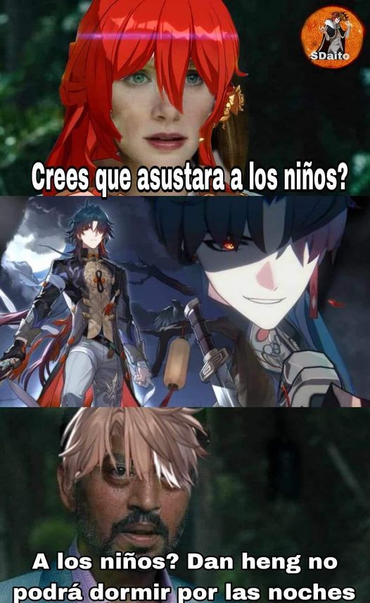 Meme Blade asustando a dan heng Honkai: Star Rail | HoYoLAB