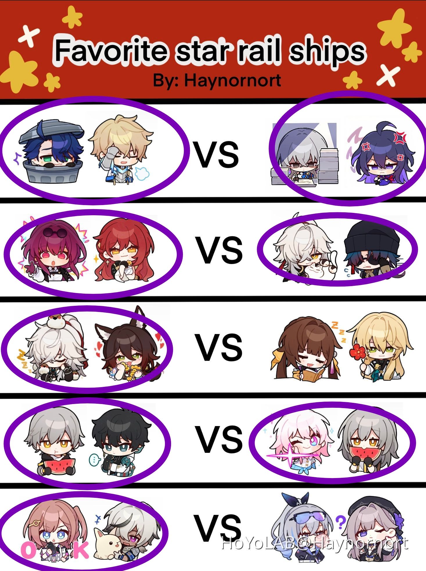 My favorite ships in HSR Honkai: Star Rail | HoYoLAB