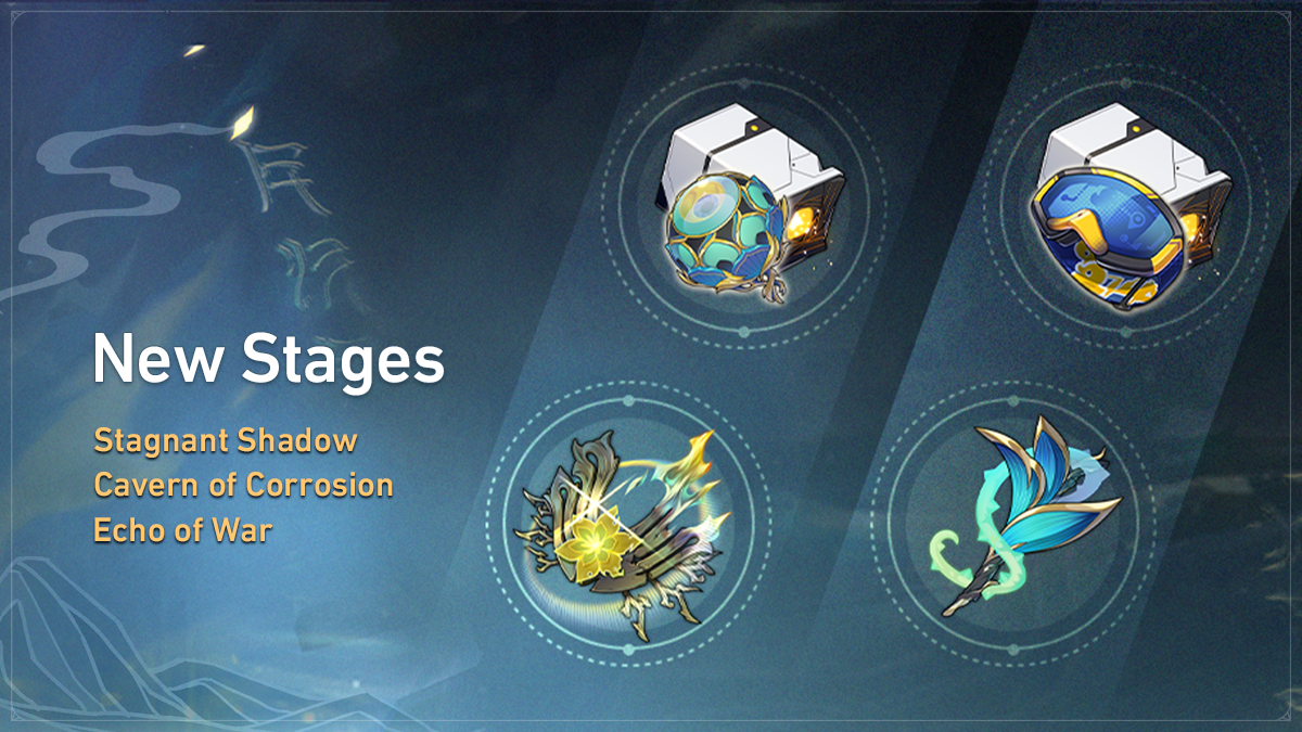 New Stages for Stagnant Shadow, Cavern of Corrosion, and Echo of War ...