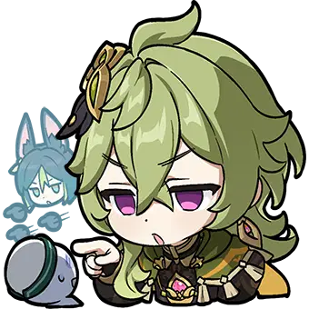 原神スタンプ #051～055 コレイ～セノ Genshin Impact | HoYoLAB