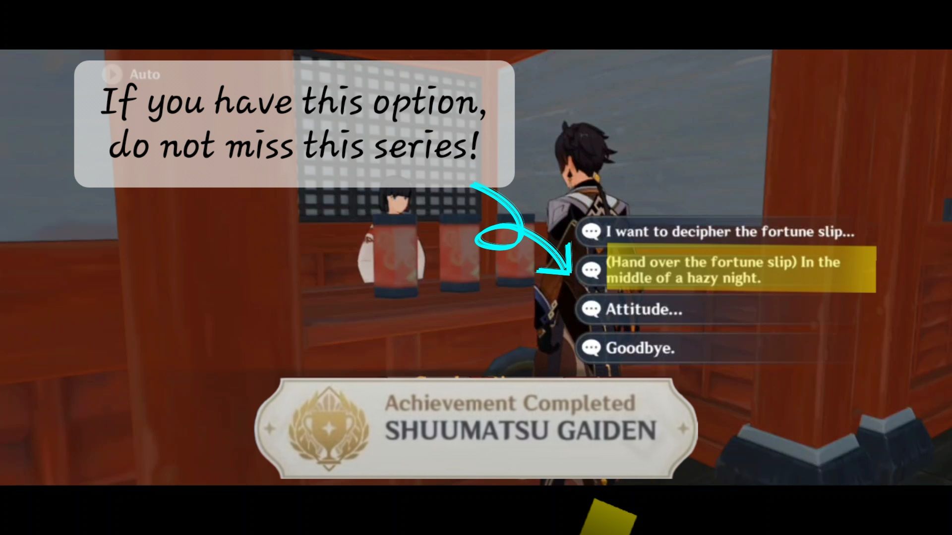 {Hidden Inazuma Quest + Lore!} ~ How to:"Shuumatsu Gaiden" ~ Day 1 ...