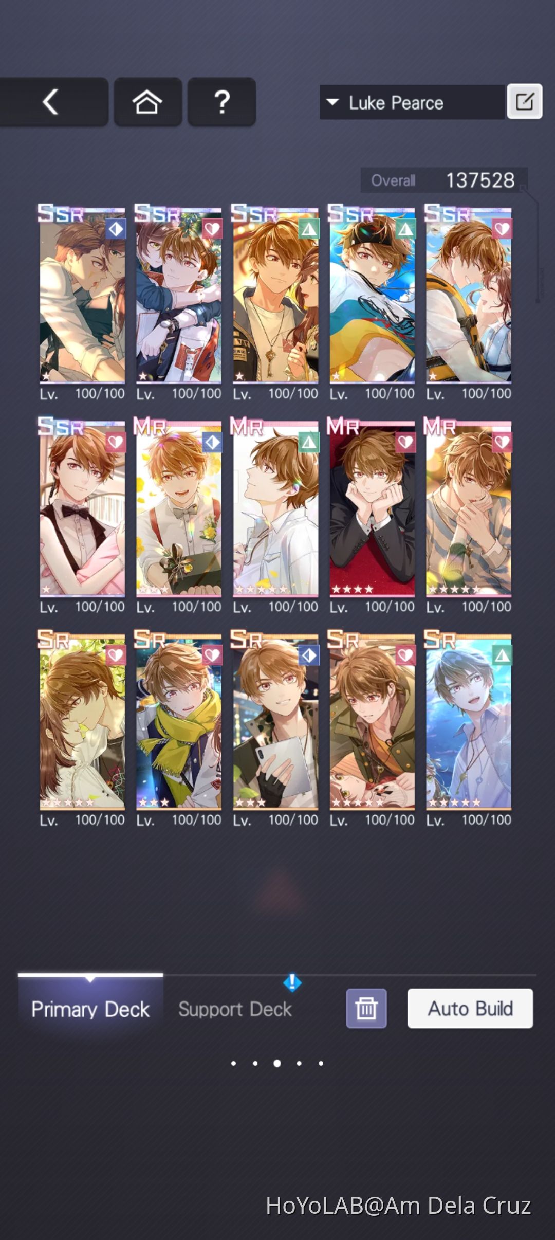 Luke pearce Card Tears of Themis | HoYoLAB