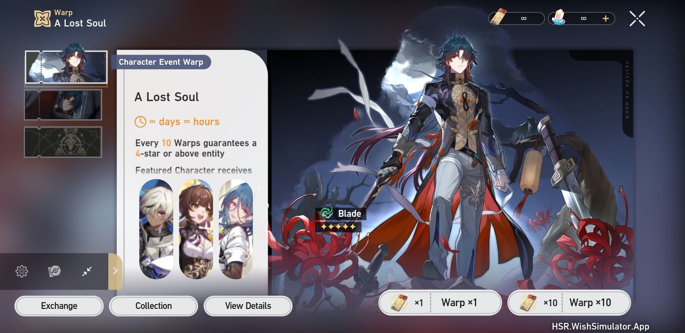 I lost my 50/50 for blade on a warping simulator Honkai: Star Rail | HoYoLAB