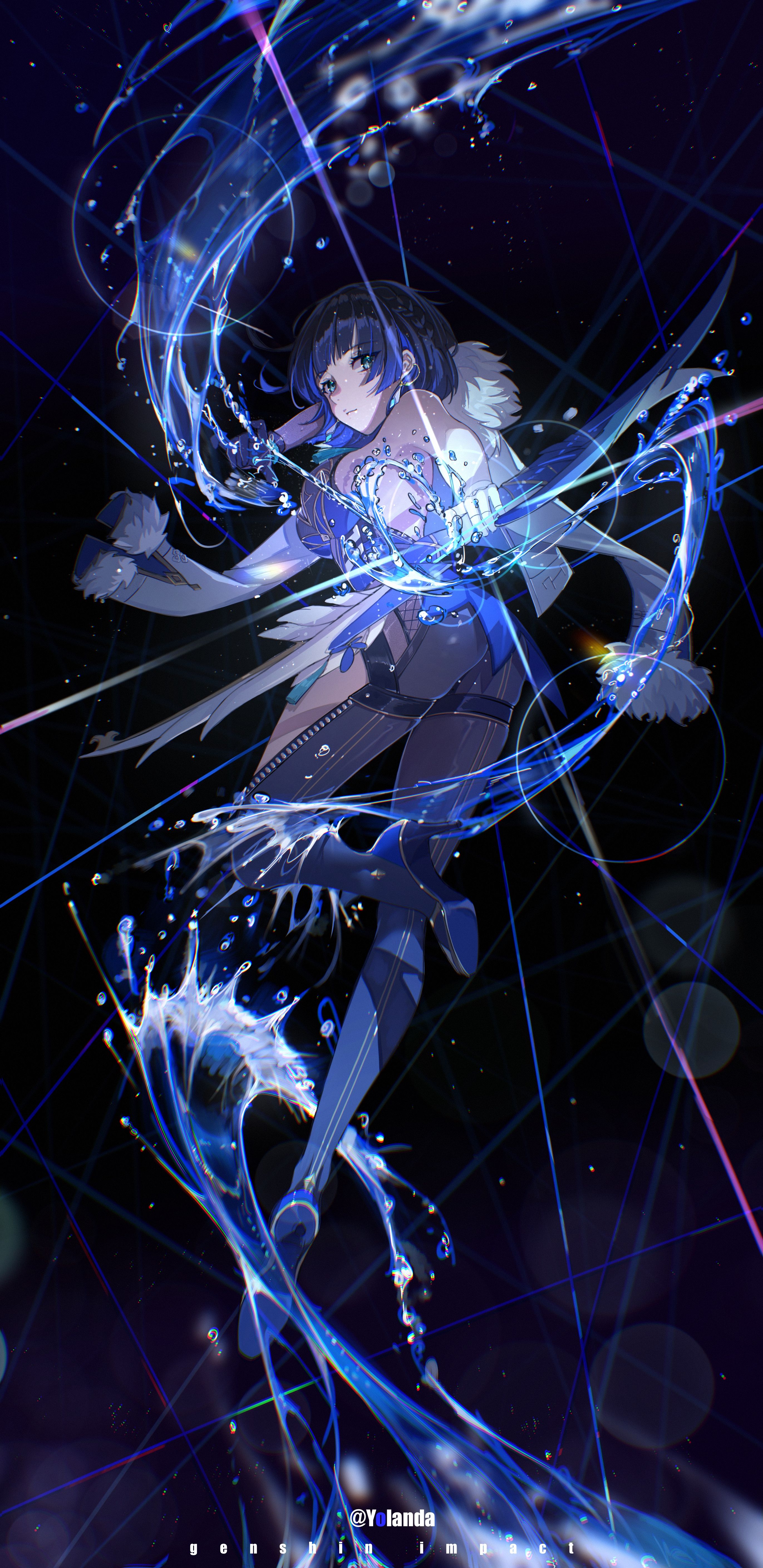 💧🎲Yelan Wallpaper🎲💧 Genshin Impact | HoYoLAB