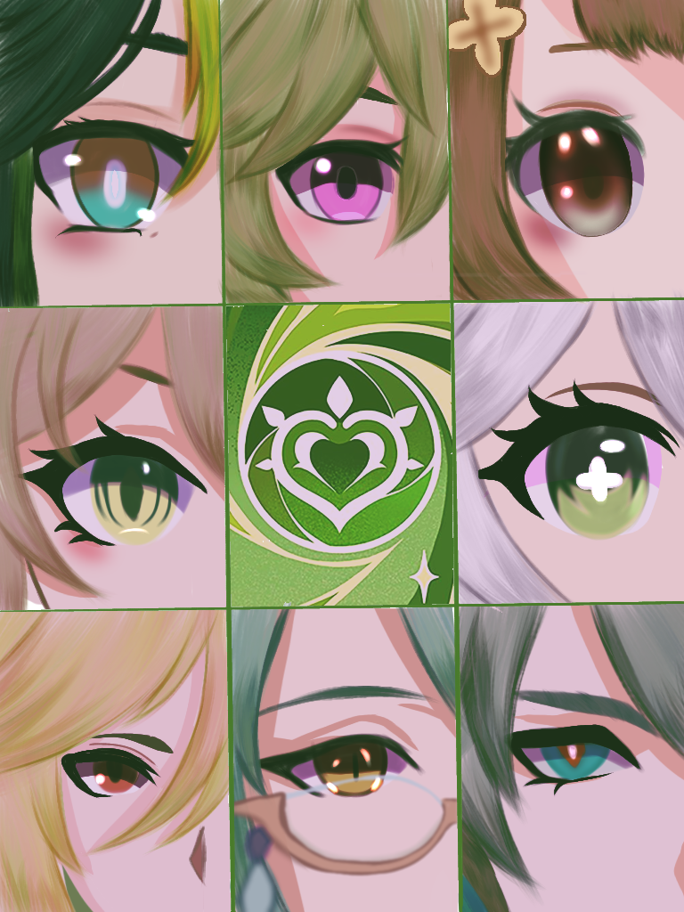 The eyes of Dendro Genshin Impact | HoYoLAB