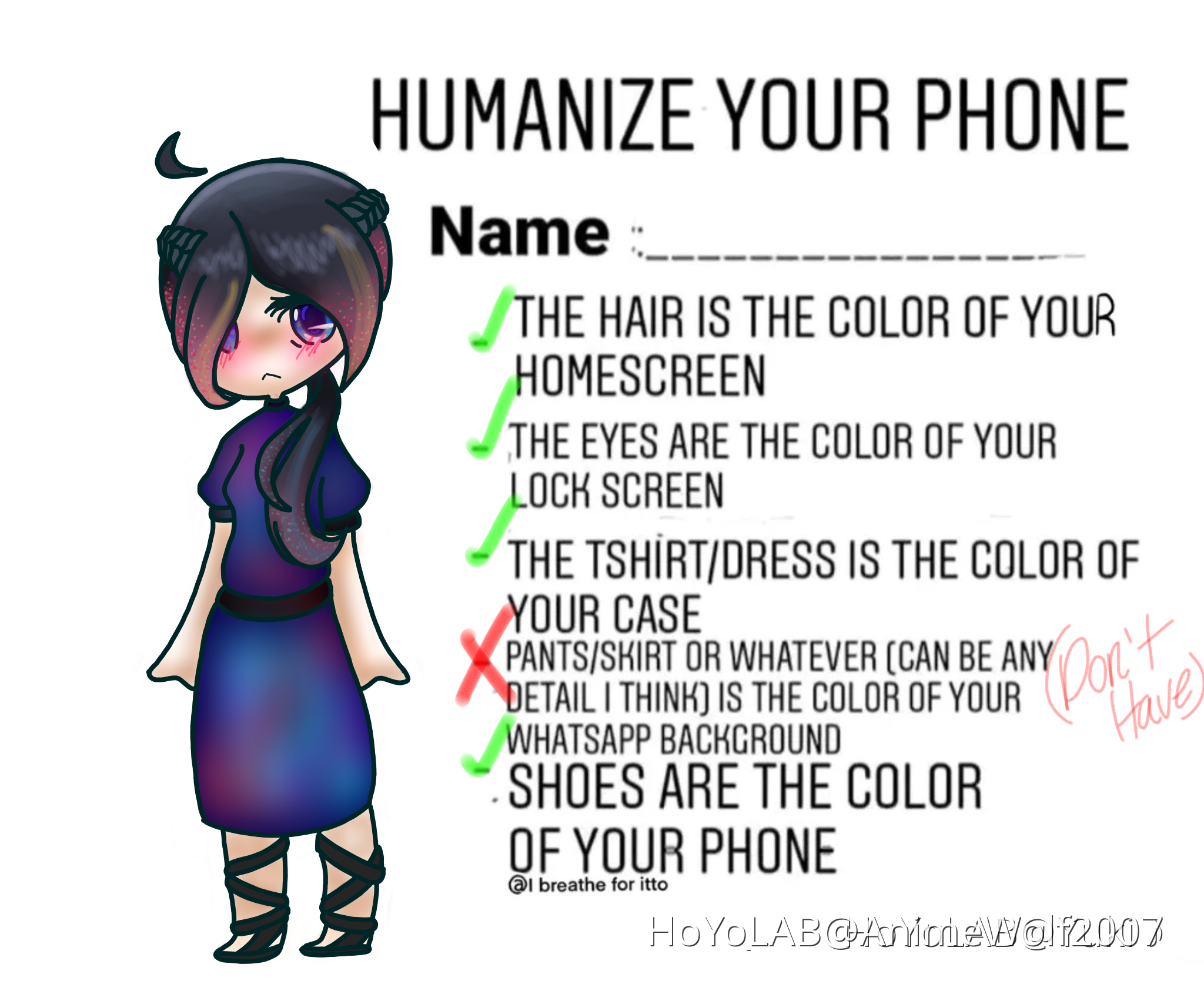I humanized my phone | HoYoLAB