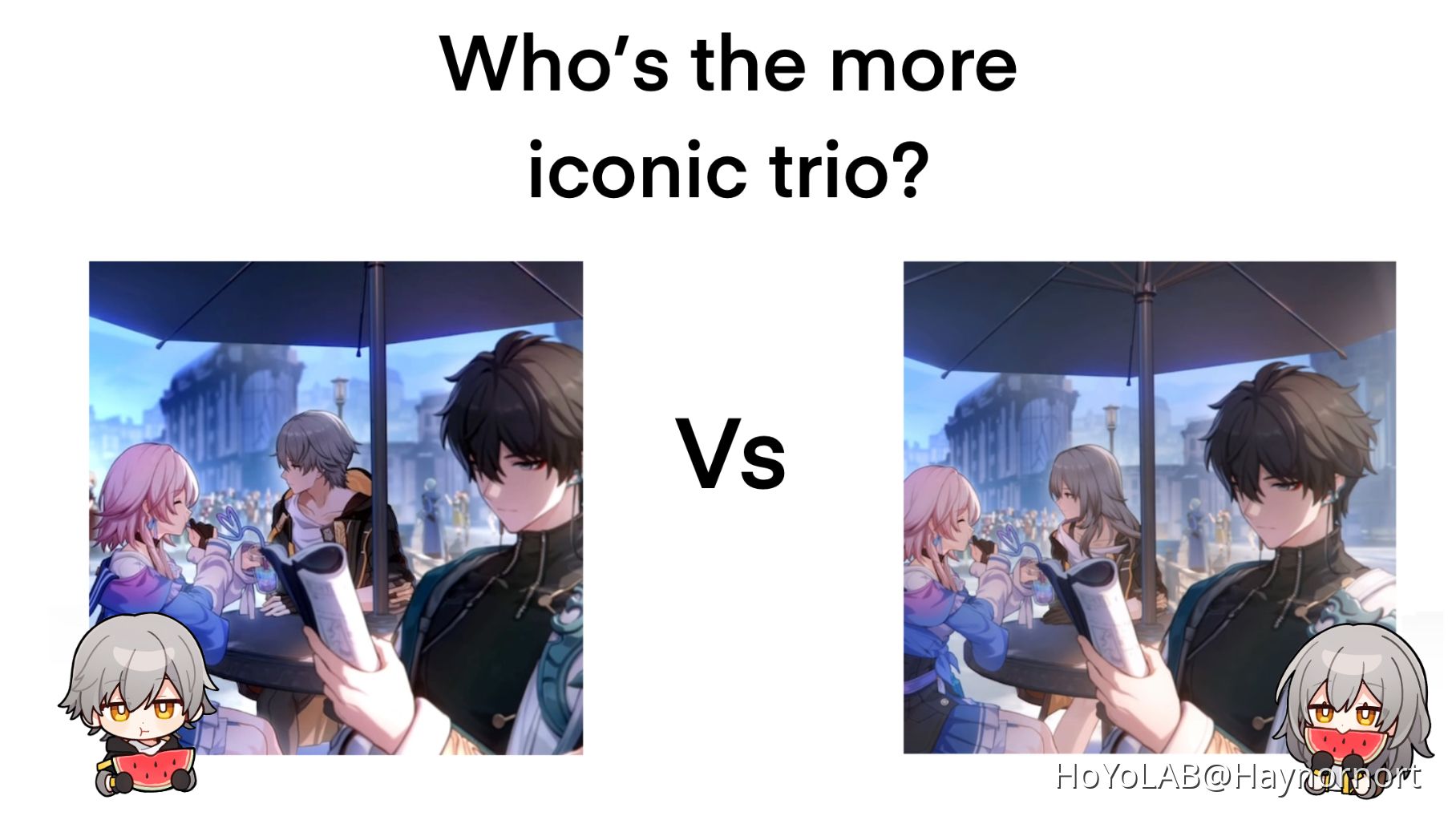Who’s the more iconic trio? Honkai: Star Rail | HoYoLAB