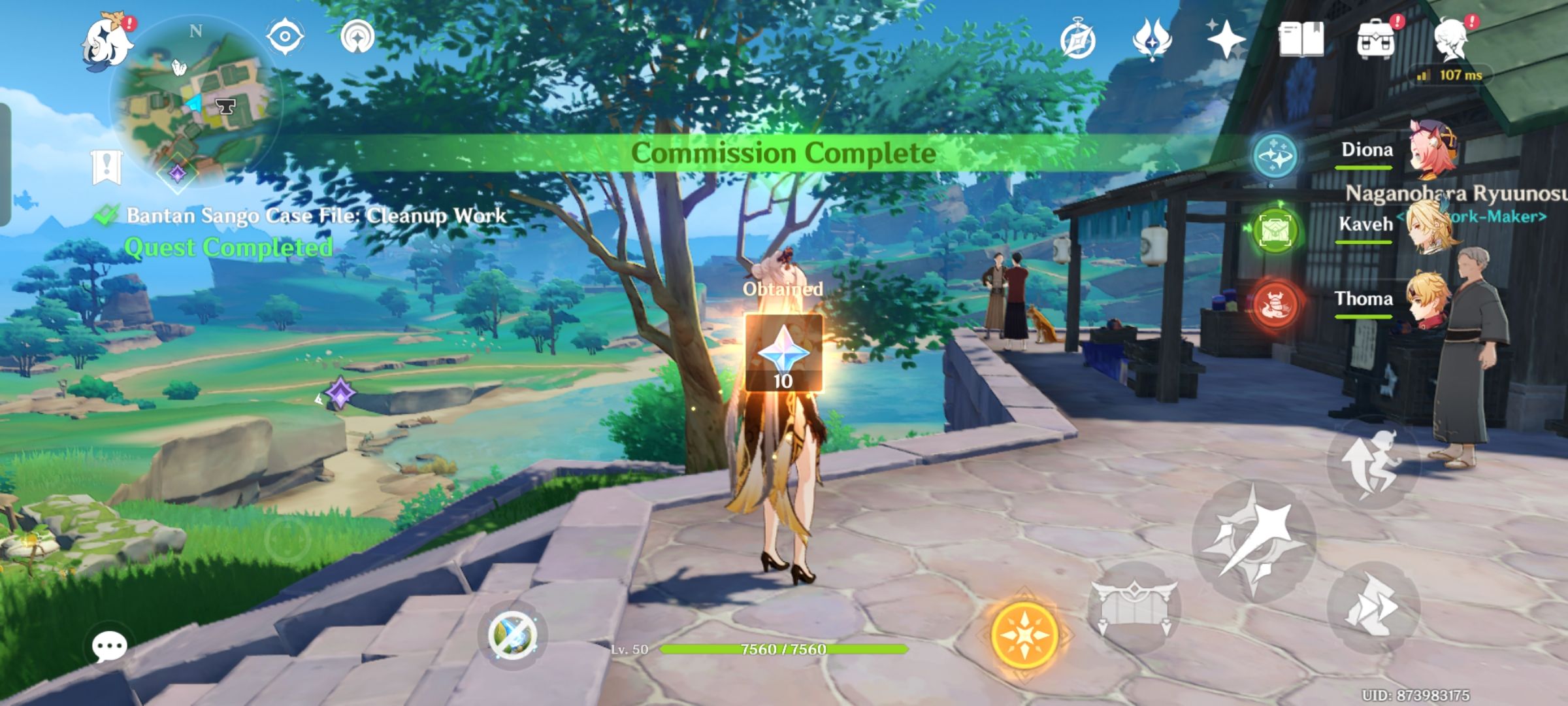 Finally cleared Inazuma's daily commission yay Genshin Impact | HoYoLAB