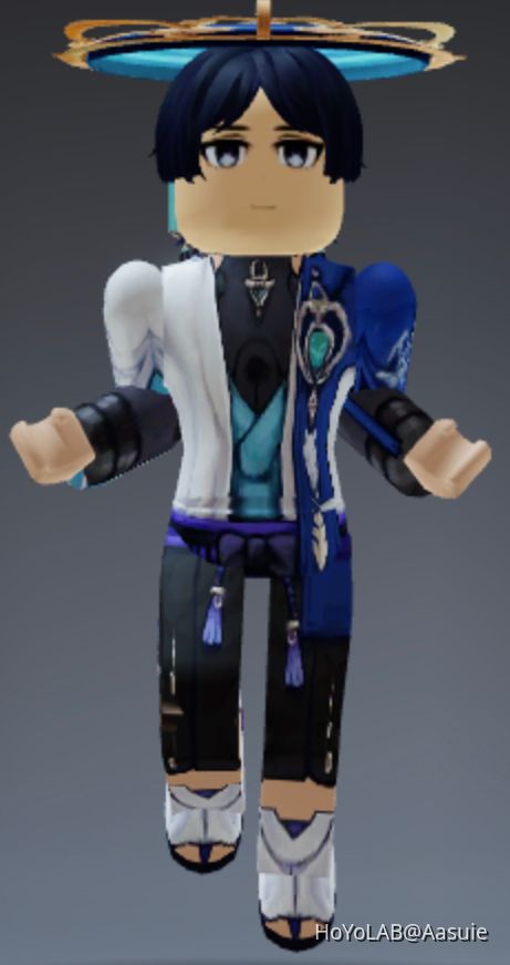 Wanderer Roblox outfit (shoutout to Beep-Boop) Genshin Impact | HoYoLAB