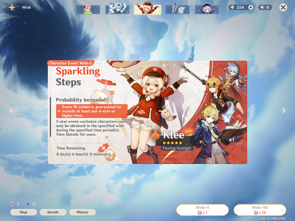 day 1 of saving for wanderer Genshin Impact | HoYoLAB