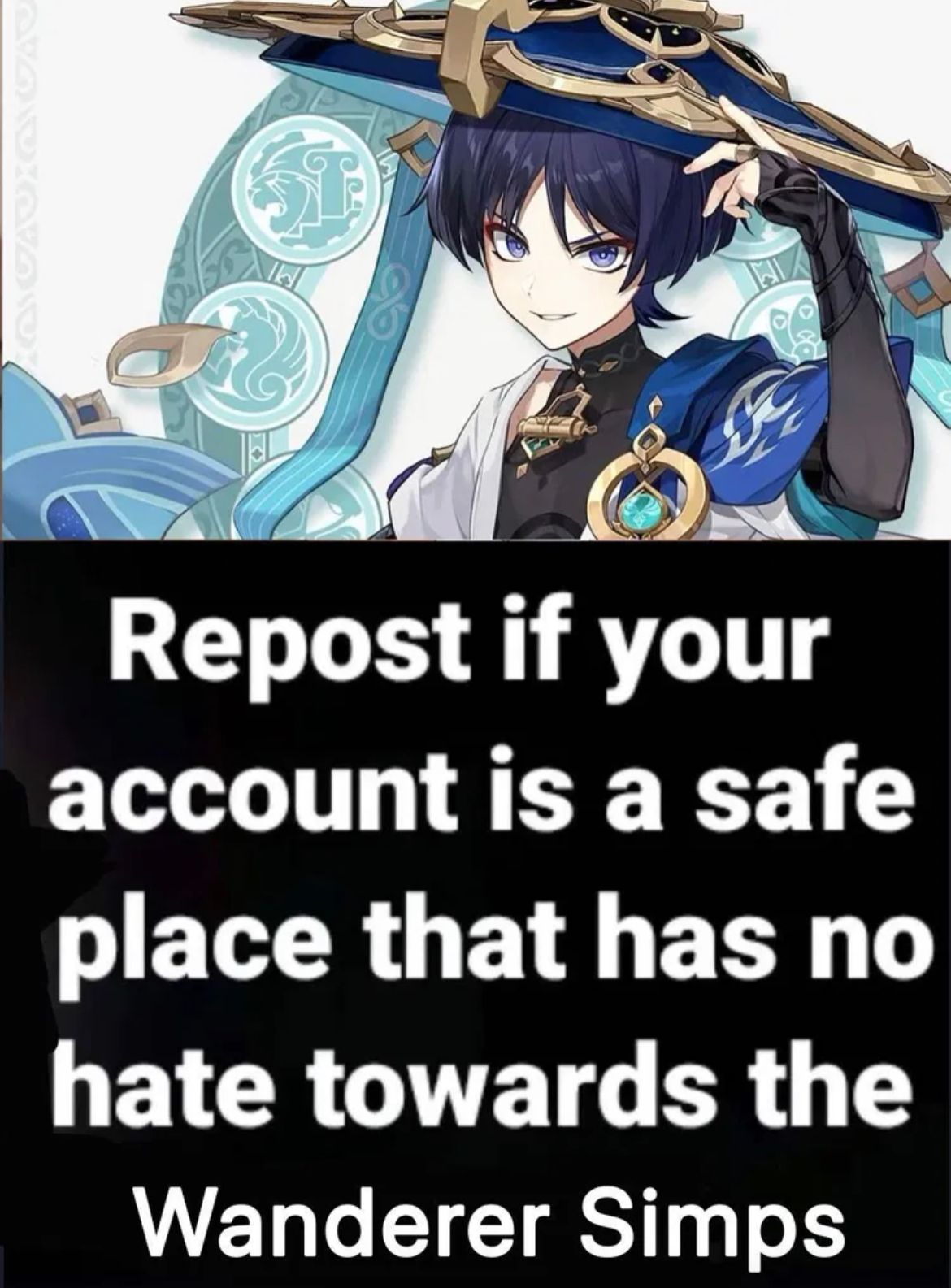 Wanderer simp (any simps) you are welcome here! Genshin Impact | HoYoLAB