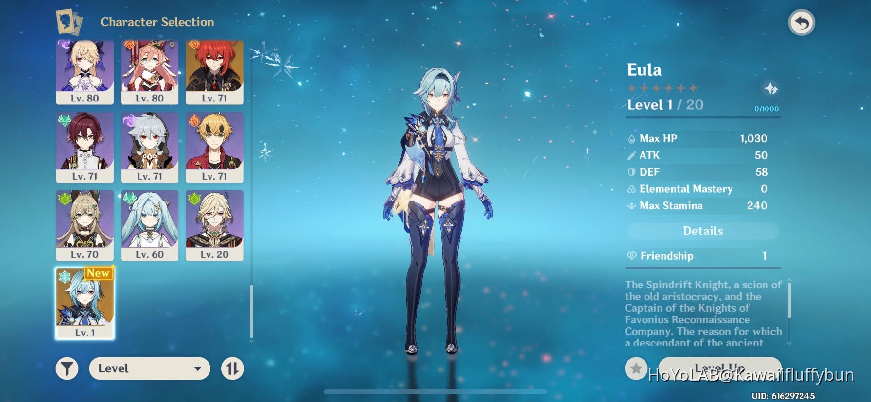 C6 bennet + Eula Genshin Impact | HoYoLAB