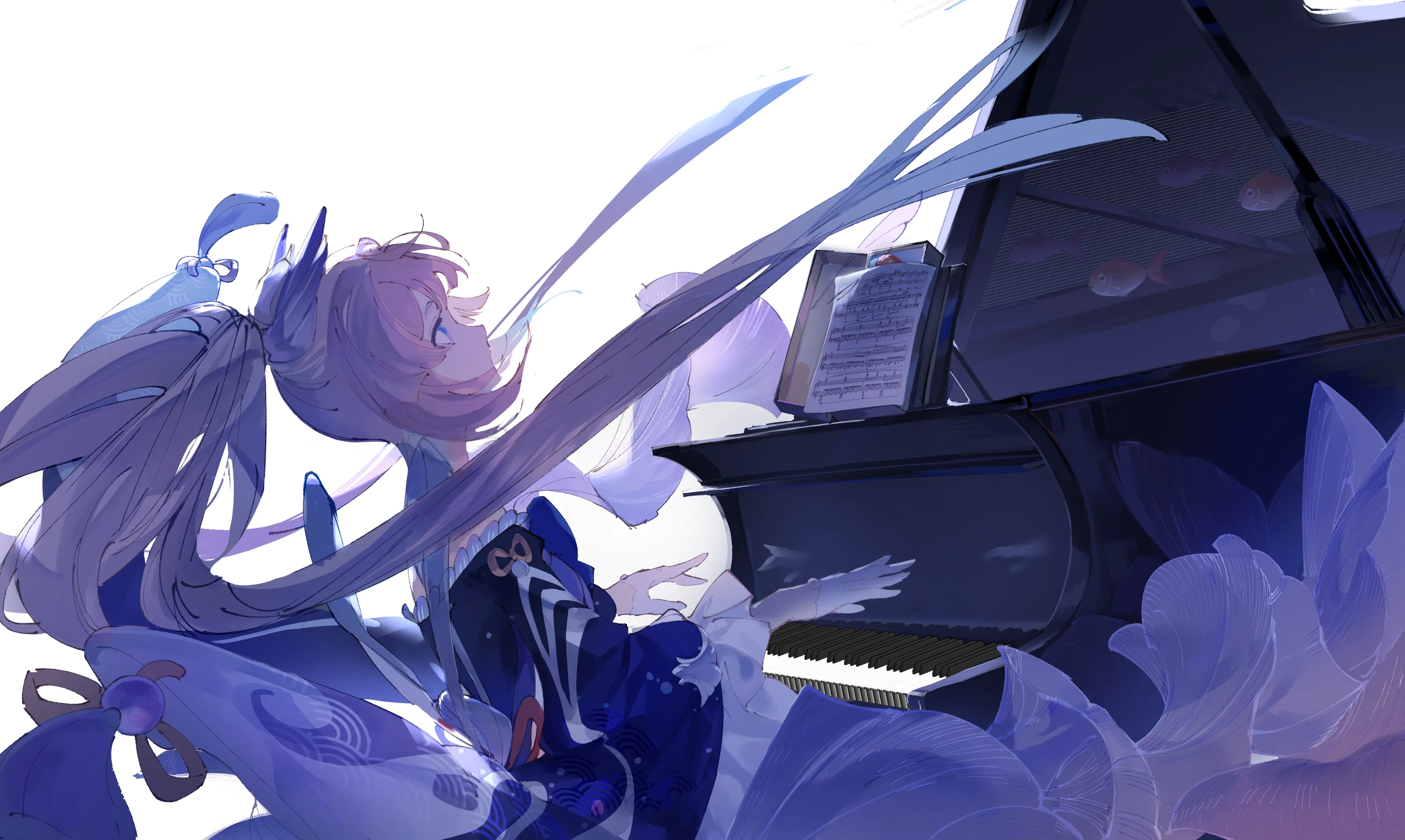 Celestial fallen into the goblet of ocean Genshin Impact | HoYoLAB