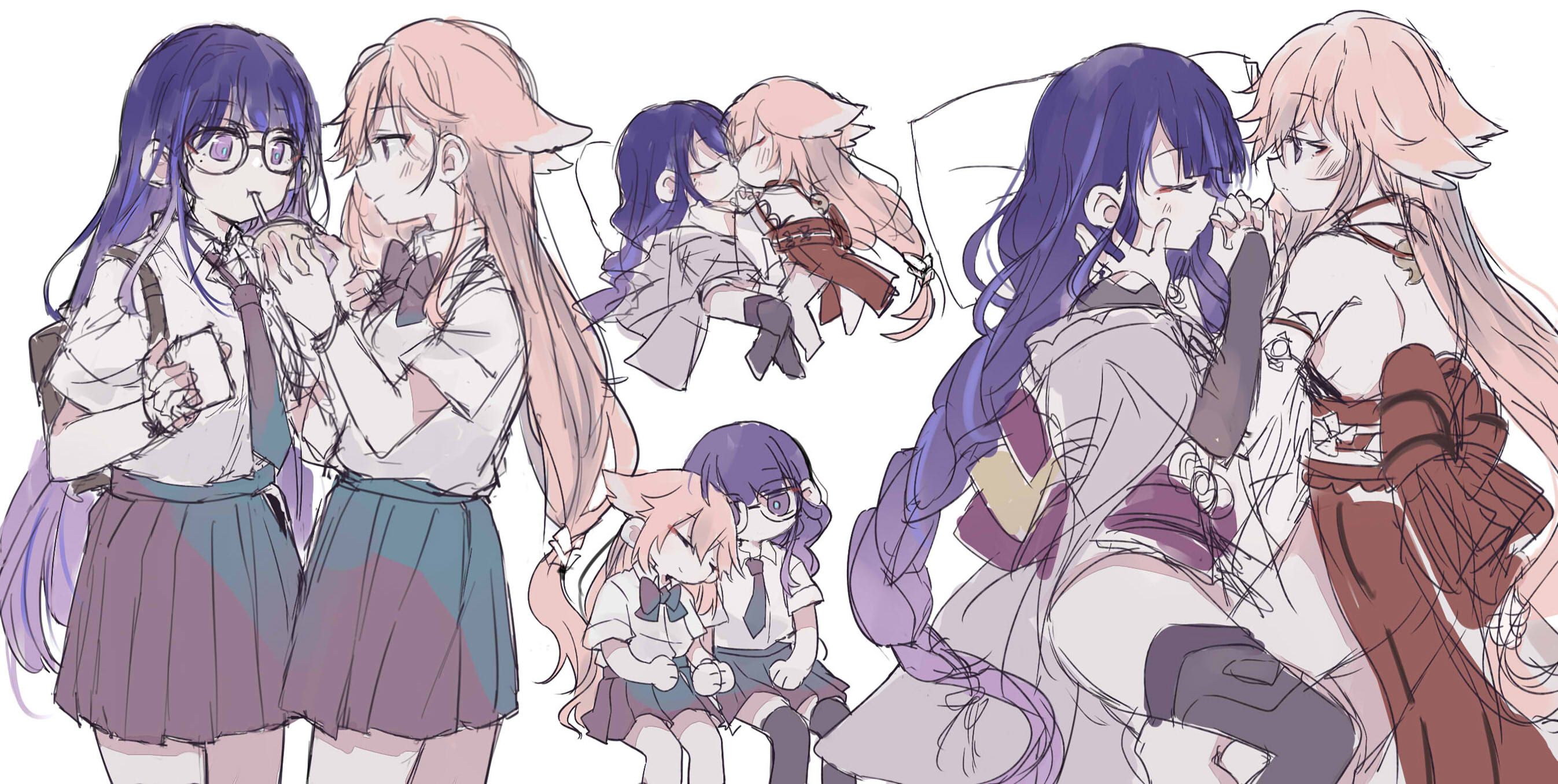 Ei x Yae Miko ~UwU~ Genshin Impact | HoYoLAB